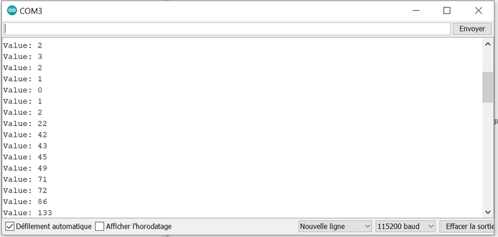 Codeur rotatif ESP32 en code Arduino: Tutoriel avec le KY040